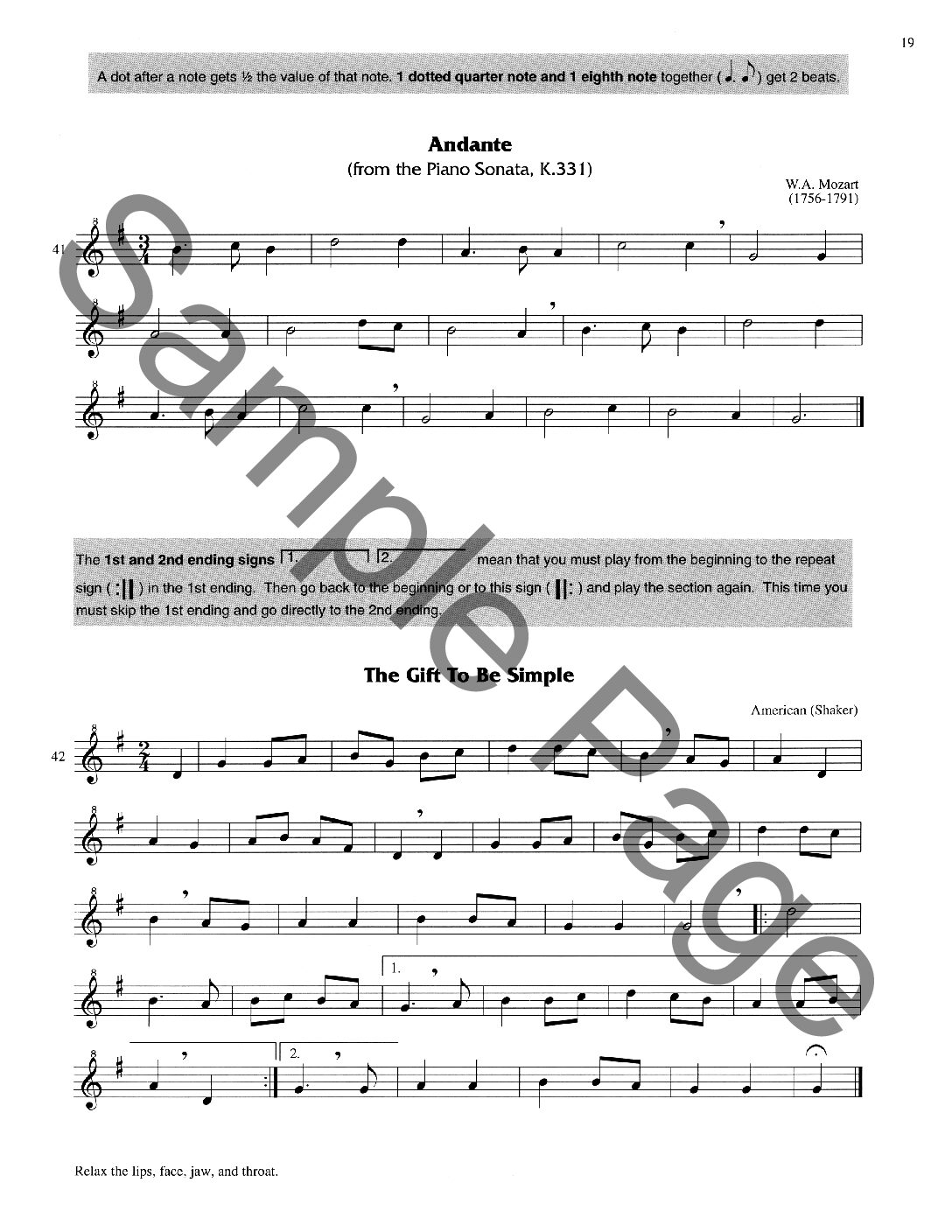 SP2355 Playing Soprano Recorder - Sweet Pipes