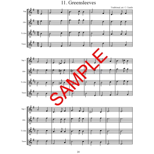 C30 Recorder Trios - Sweet Pipes